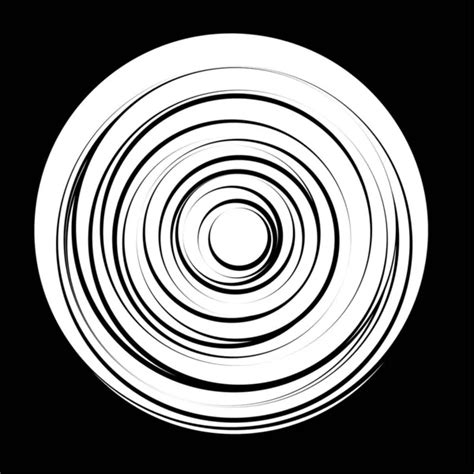 Concentric Radial Radiating Circles Rings Stock Vector By ©vectorguy 551149276