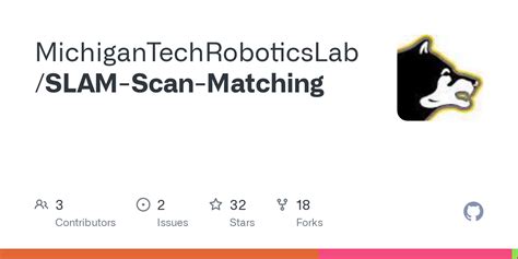 github michigantechroboticslab slam scan matching