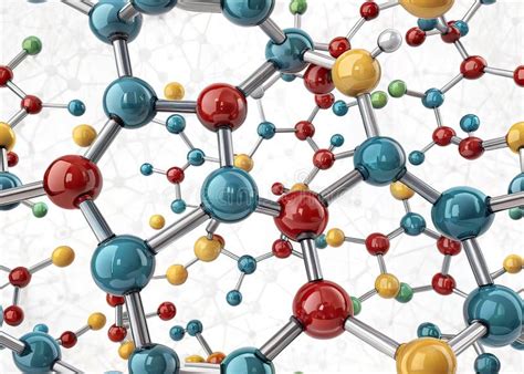 Detailed 3d Molecular Structure Illustration For Science Textbooks A Comprehensive Visual Aid