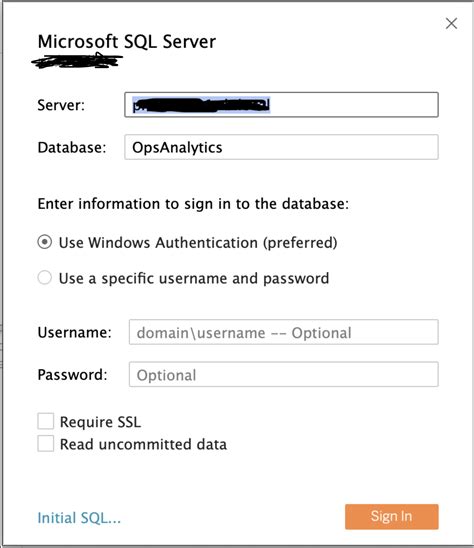 Updated Datasource Connection To Do Sql Authentication Looks Good On Server But When Downloaded