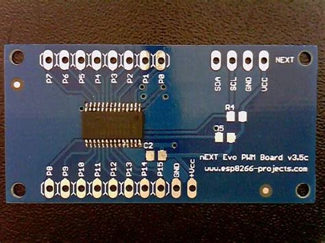 ESP8266 Projects PCA9685 16Channel 12 bit PWM I²C bus LED controller Driver