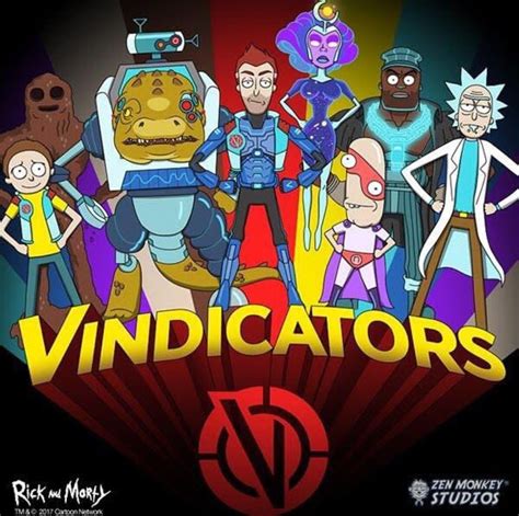 Rick And Morty • The Vindicators Animacion Para Adultos Fondos De