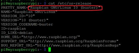 How To Check The Operating System Version In Raspberry Pi From Command