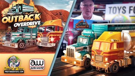 Outback Overdrive 14 Slot Race Set Srs352 Auto World Youtube
