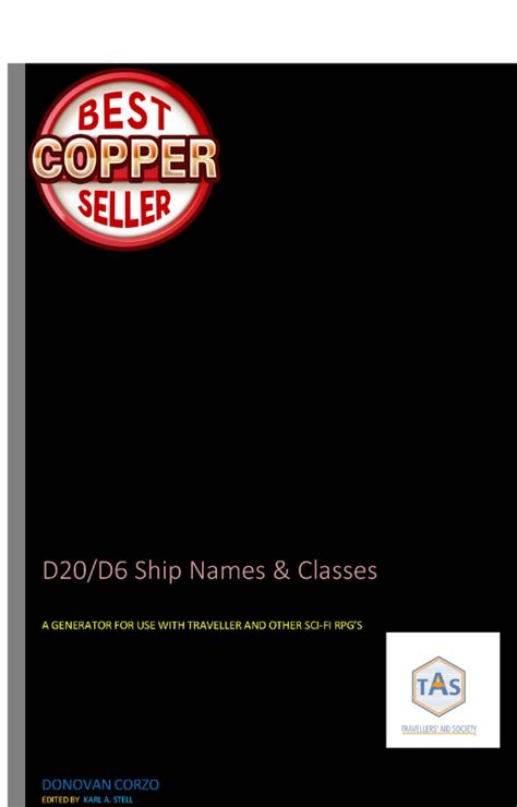 D20d6 Ship Names And Classes Generator Mongoose Travellers Aid