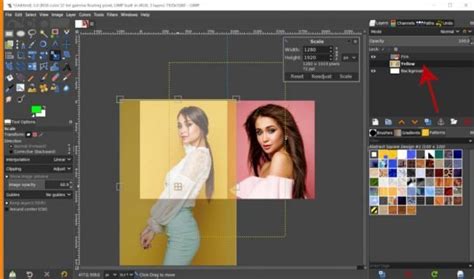 How To Resize A Layer In Gimp Davies Media Design