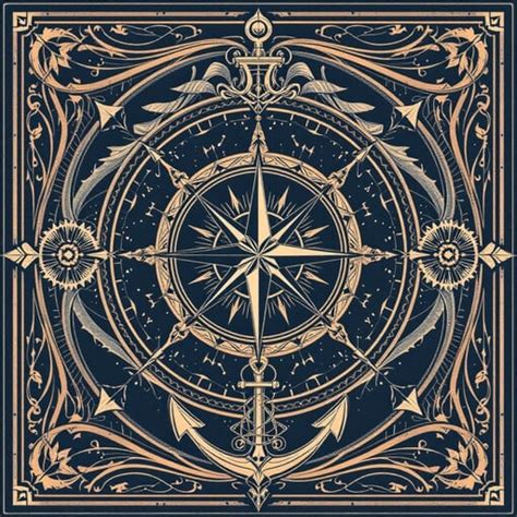 Free Elegant Nautical Compass Image Nautical Compass Vintage