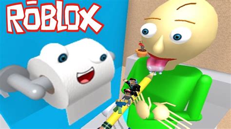 Escape Baldis Bathroom Toilet Roblox Obby Youtube