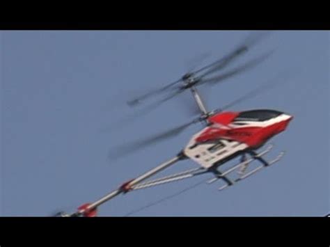 RC Helicopter S033G In Wind Test Flight And Review YouTube