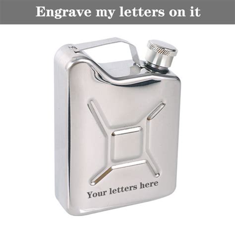 Mini Jerry Can Flask Customizable Flask