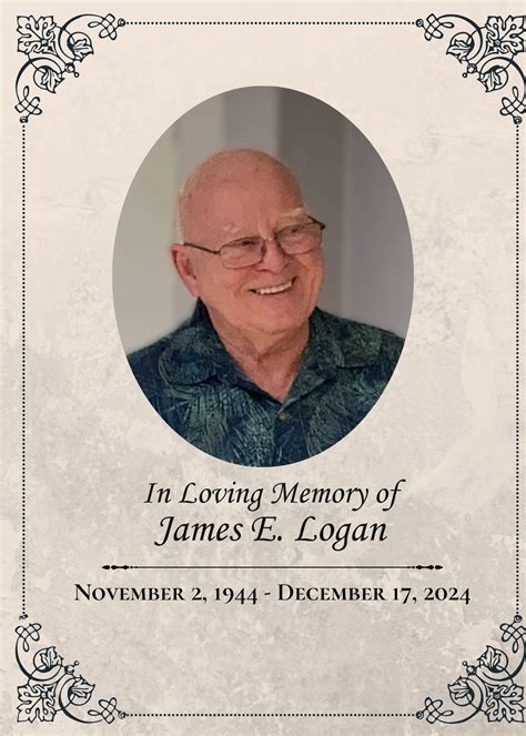 James “jim” E Logan Royer Funeral Home