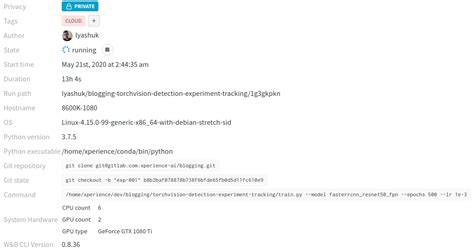 Experiment Logging With Tensorboard And Wandb A Lyashuk