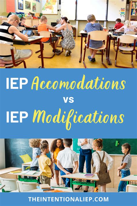 Iep Accommodations Vs Modifications The Intentional Iep Life Skills Special Education