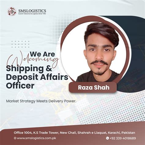 Sms Logistics Pvt Ltd Karachi