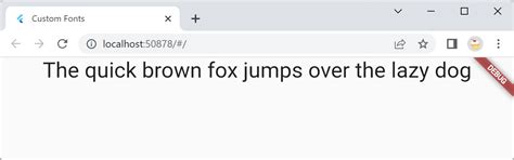 System Fonts Are Not Rendered In Web App With Canvaskit Renderer