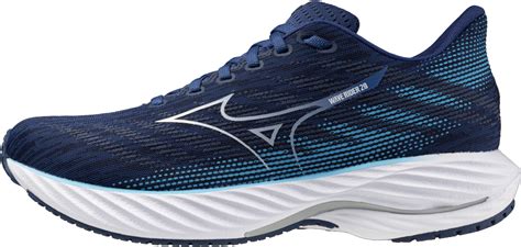 Mizuno Wave Rider 28 Mens Running Shoes Blue Start Fitness