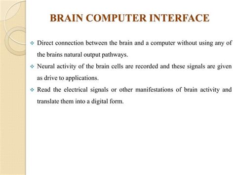 Wavelet Based Feature Extraction Scheme Of Eeg Waveform Ppt Brain And Nervous System