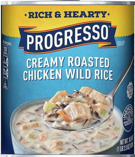 Progresso Creamy Roasted Chicken Wild Rice Soup 18 5 Oz 18 5 Oz Shipt