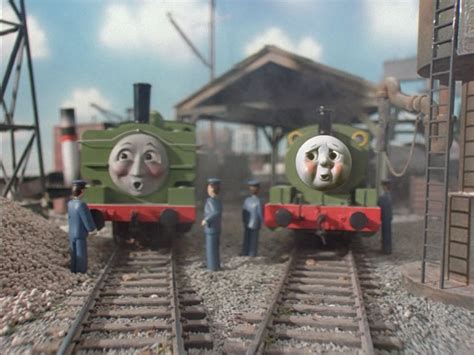 Thomas And Friends Duck And Percy Fixed By Cartoonscreenshots On