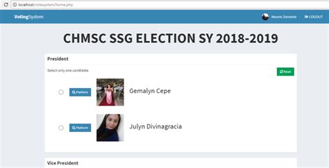 How To Create A Custom Voting And Election System With Php Datatas