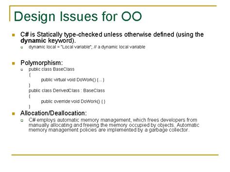 C Ryan Graczyk Objectoriented Programming Introduction N Classification