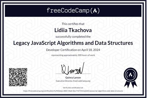 Freecodecamp Javascript Algorithms Codingjourney Webdevelopment Lidiia Tkachova