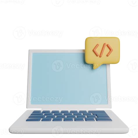 Programer Coding Laptop PNG