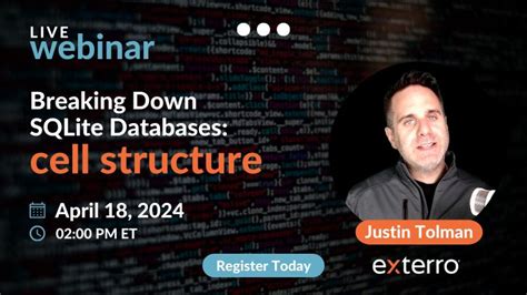 Learn About Sqlite Cells In This Webinar Cyber Social Hub Posted On
