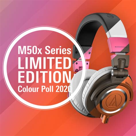 M50x Limited Edition Colour Poll: You Decide | Audio-Technica