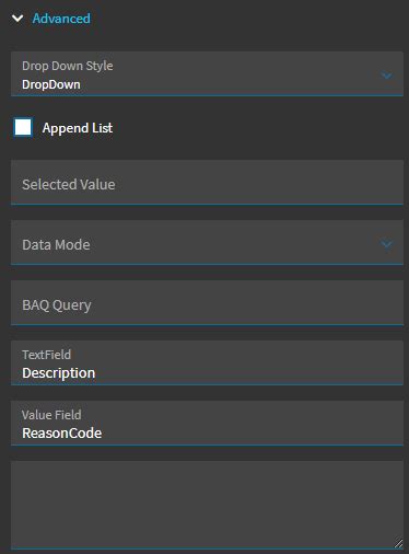 Drop Down List In Combo Box Is Populated With Empty Values Kinetic