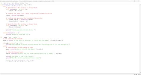 Developed Image Encryption Script In Python R Roshan Posted On The