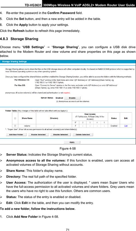 TP Link Technologies TDVG3631 300Mbps Wireless N VoIP ADSL2 Modem Router User Manual User S