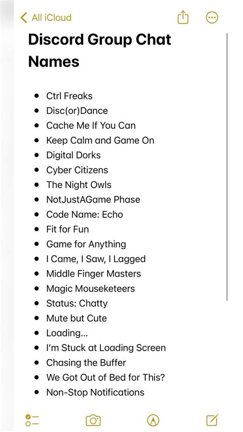 Discord Group Chat Names Group Chat Names Funny Group Chat Names Discord