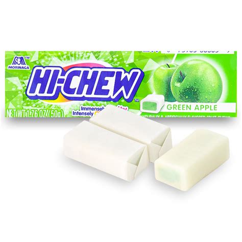 Hi Chew Green Apple Fruit Chews Candy Funhouse Candy Funhouse Us