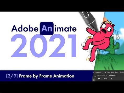 Free Video Adobe Animate 2021 Frame By Frame Animation Beginners Tutorial From Tiptut
