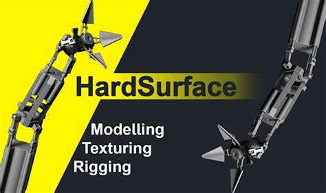 Do Lowpoly Hard Surface Modelingtexturing And Rigging By Saeedkarimi341 Fiverr