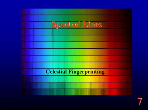 PPT Spectral Lines PowerPoint Presentation Free Download ID