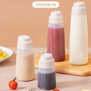 Pp定量酱汁瓶十字口密封酱料挤压瓶烧烤控油瓶150300400500ml 阿里巴巴