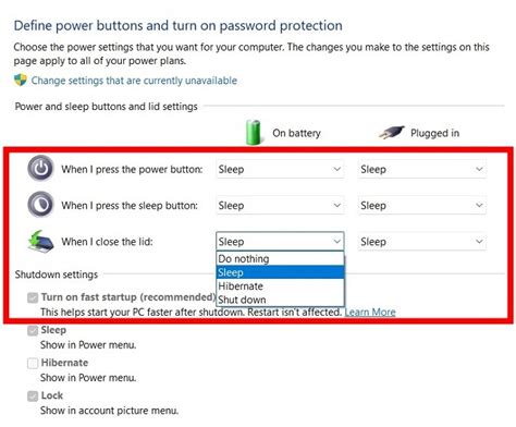 종료 대 절전 대 최대 절전 모드 대 빠른 시작 Windows 전원 설정 설명 Moyens Io