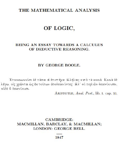 5 Boolean Chemistry Libretexts