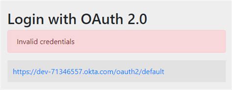 Spring Security And Oauth2 Okta Facing The Invalid Credential After