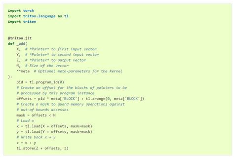 Program Deep Learning On The Gpu With Triton