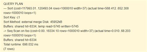query optimization in postgresql explain basics part 3
