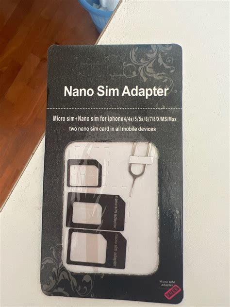 Nano Sim Adapter Mobile Phones Gadgets Other Gadgets On Carousell