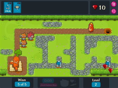 game over gopher play online on flash museum 🕹️