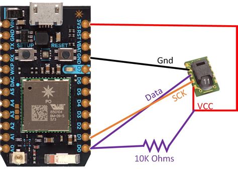 Electronics Faq Sht11 Particle Photon Running Matrixssl