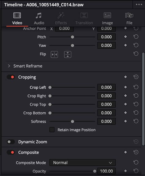 How To Crop Video In Davinci Resolve