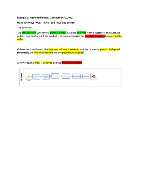 Bpm Examples Part1 2 Pdf Warehouse Loans