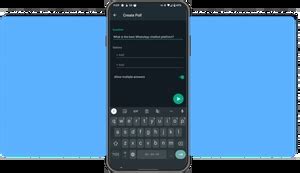 How To Do Polls In WhatsApp Step By Step Guide Chatfuel Blog