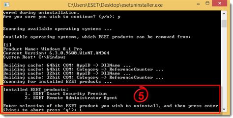 [kb2289] How Can I Manually Uninstall My Eset Product Using The Eset Uninstaller Tool